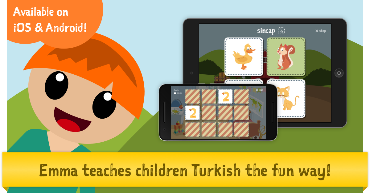 Learn 🇹🇷Turkish With Emma - App to teach children Turkish